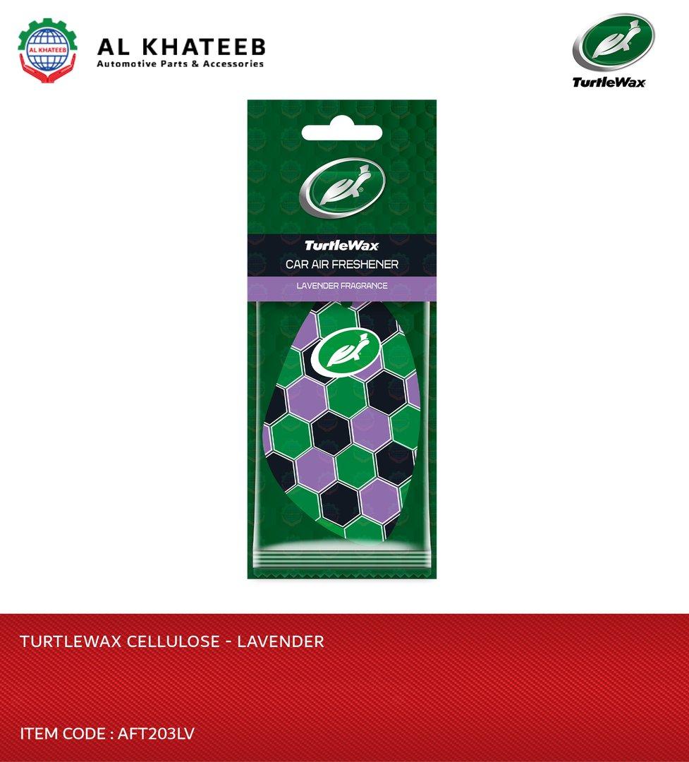 Turtlewax Home & Car Air Freshener Hanging Cellulose - Lavender Fragra