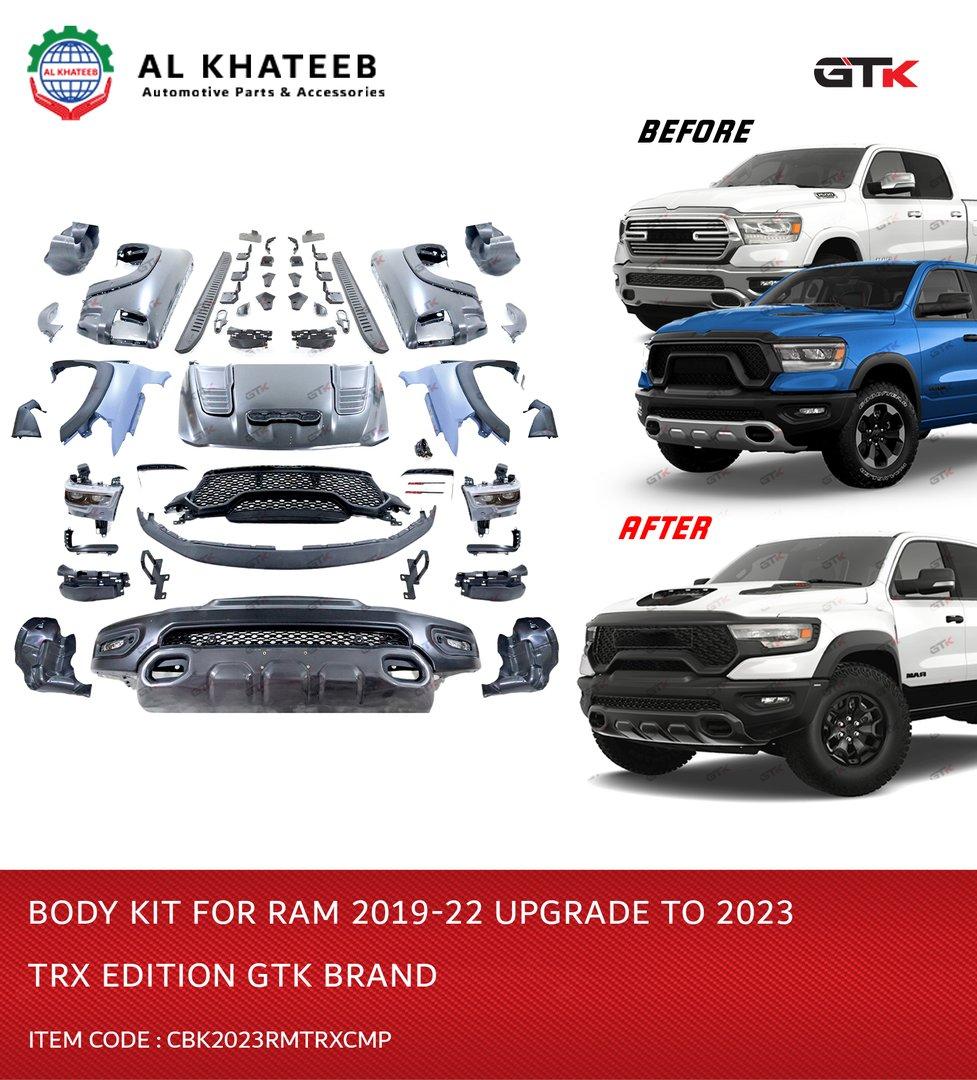 Car Body Kit Ram 2019-2022 Upgrade To 2023 Trx Edition Style 1:1