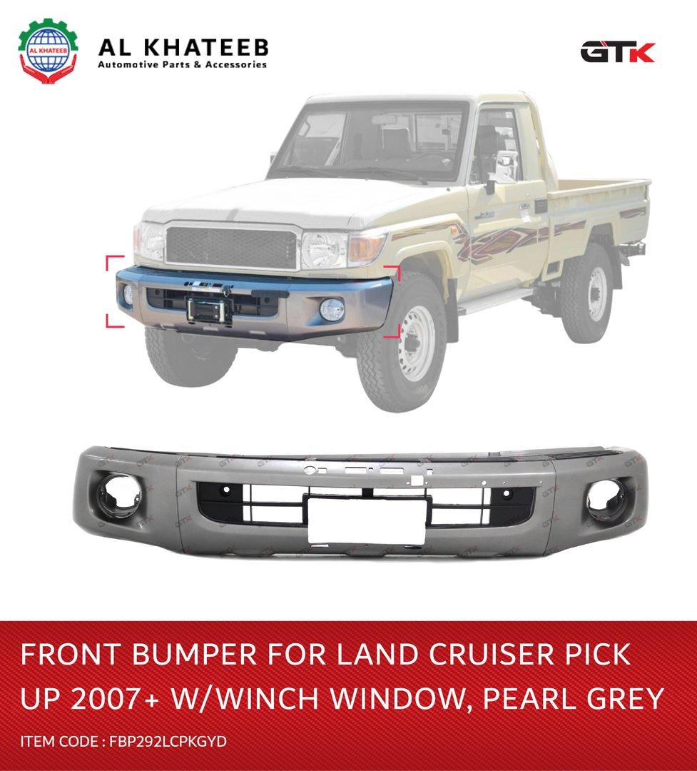 Car Front Bumper Land Cruiser FJ76 And FJ79 2007-2025 With Winch Windo