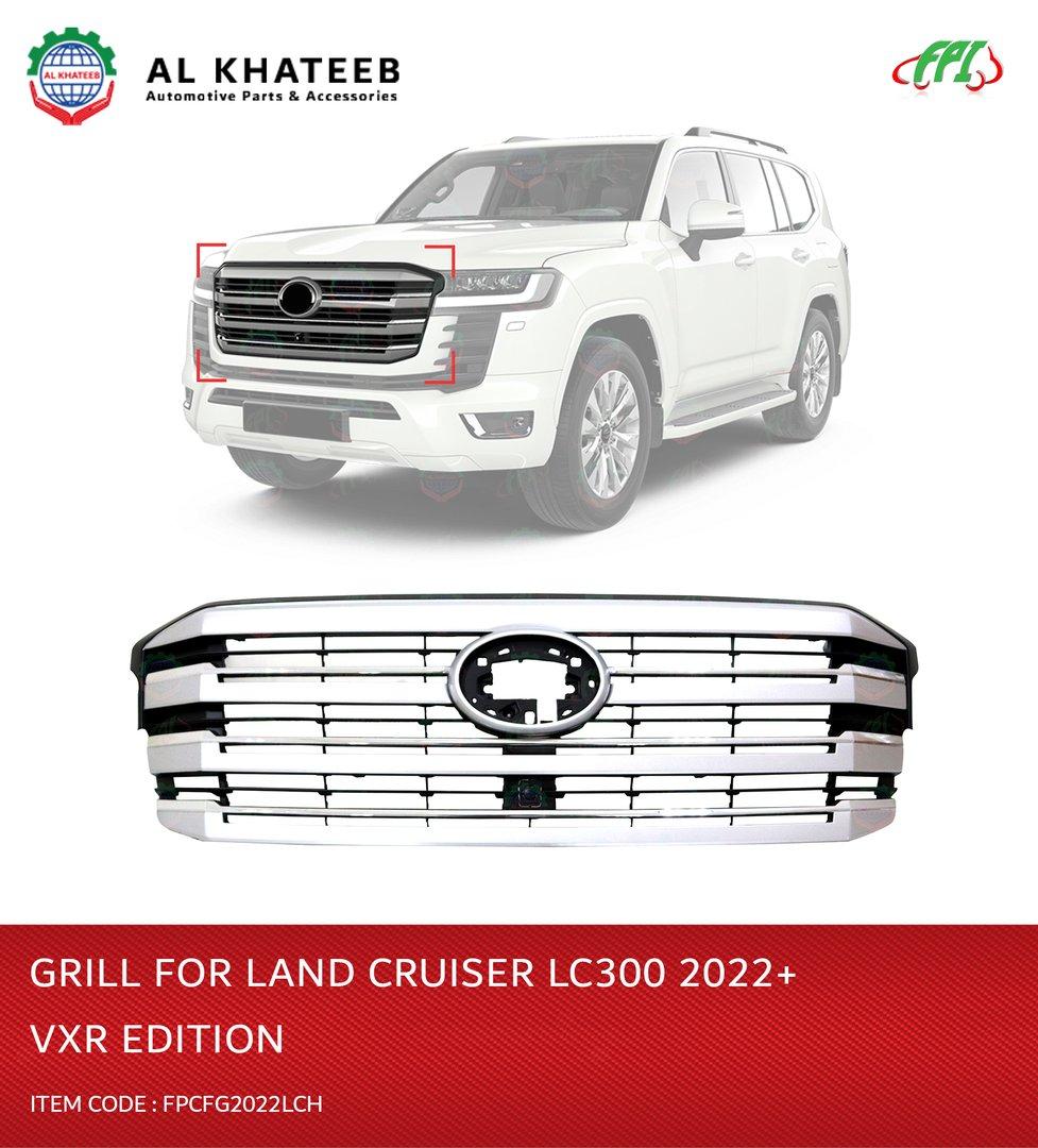 FPI Car Front Radiator Mesh Front Grille Vxr Edition Lc300 2022+