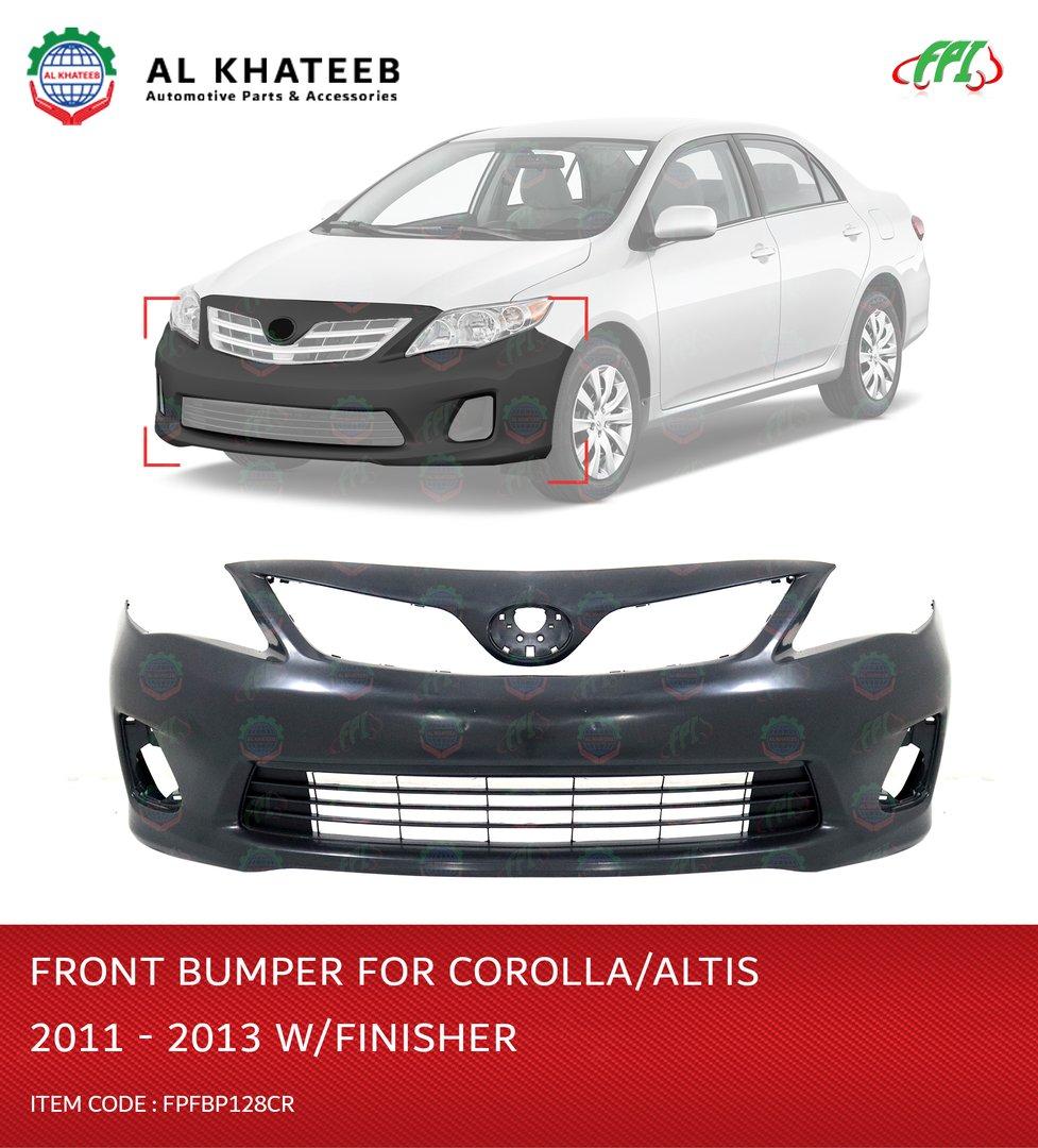 FPI Front Bumper Corolla Altis 2014-2016, Unpainted