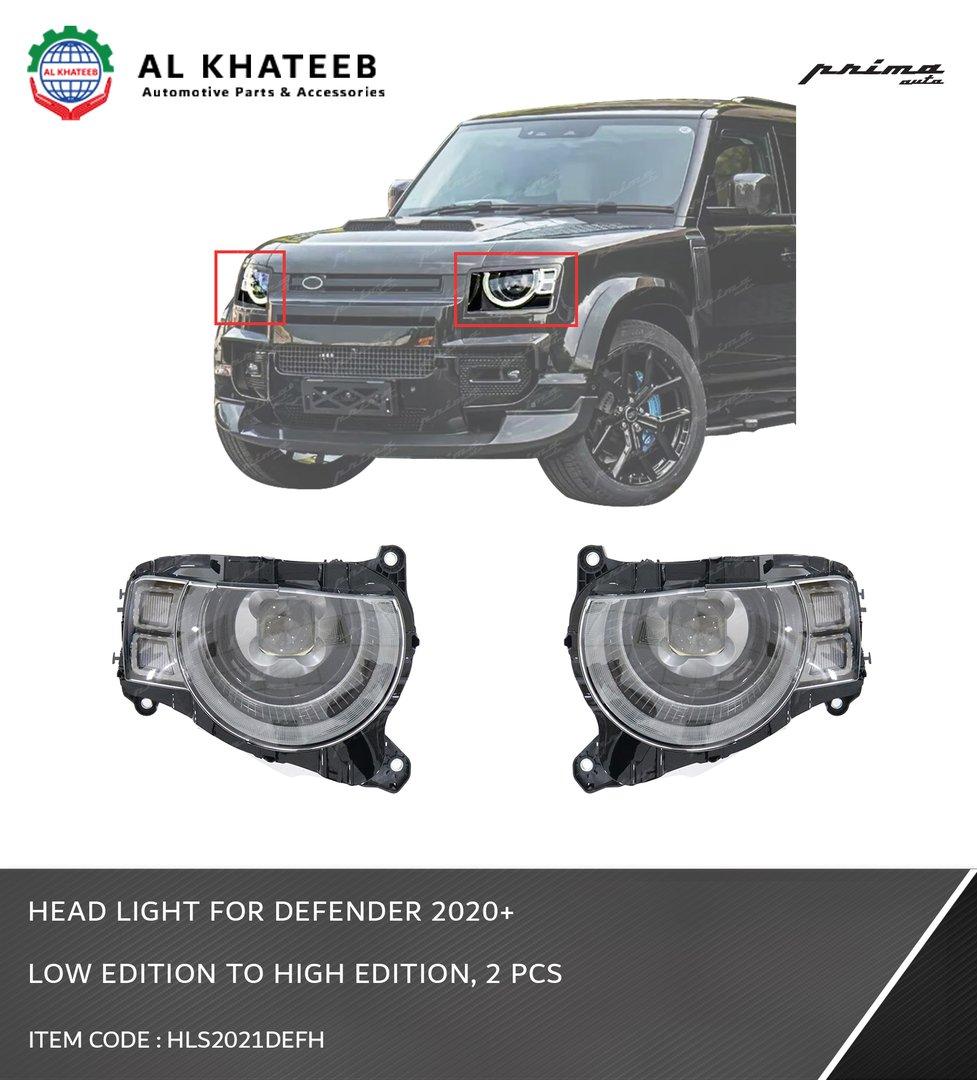 Auto Head Light Defender 2020+ Low Edition To High Edition 2Pcs/Set(A)