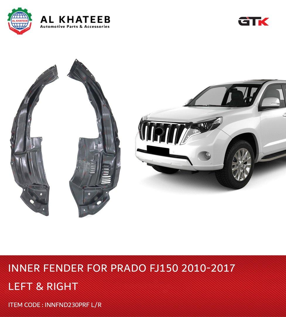 Car Front Fender Liner Inner Prado FJ150 2010-2013, Left Position
