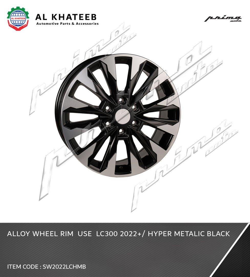 ALLOY WHEEL RIM USE 4 LC / 20x8.5/ HYPER METALIC BLACK
